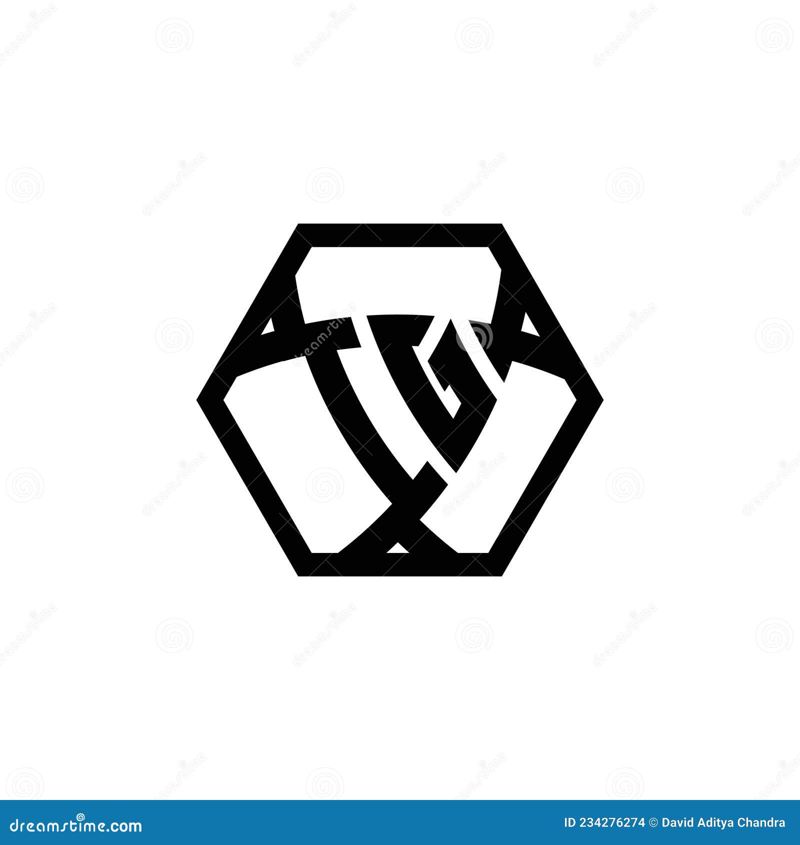 IG Logo Monogram Triangle Shield Hexagonal Style Stock Vector ...