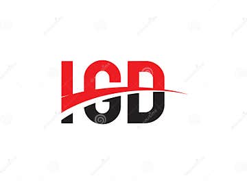IGD Letter Initial Logo Design Vector Illustration Stock Vector ...