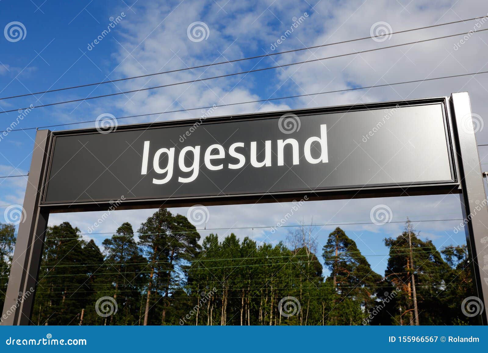Iggesund railroad station stock image. Image of geography - 155966567