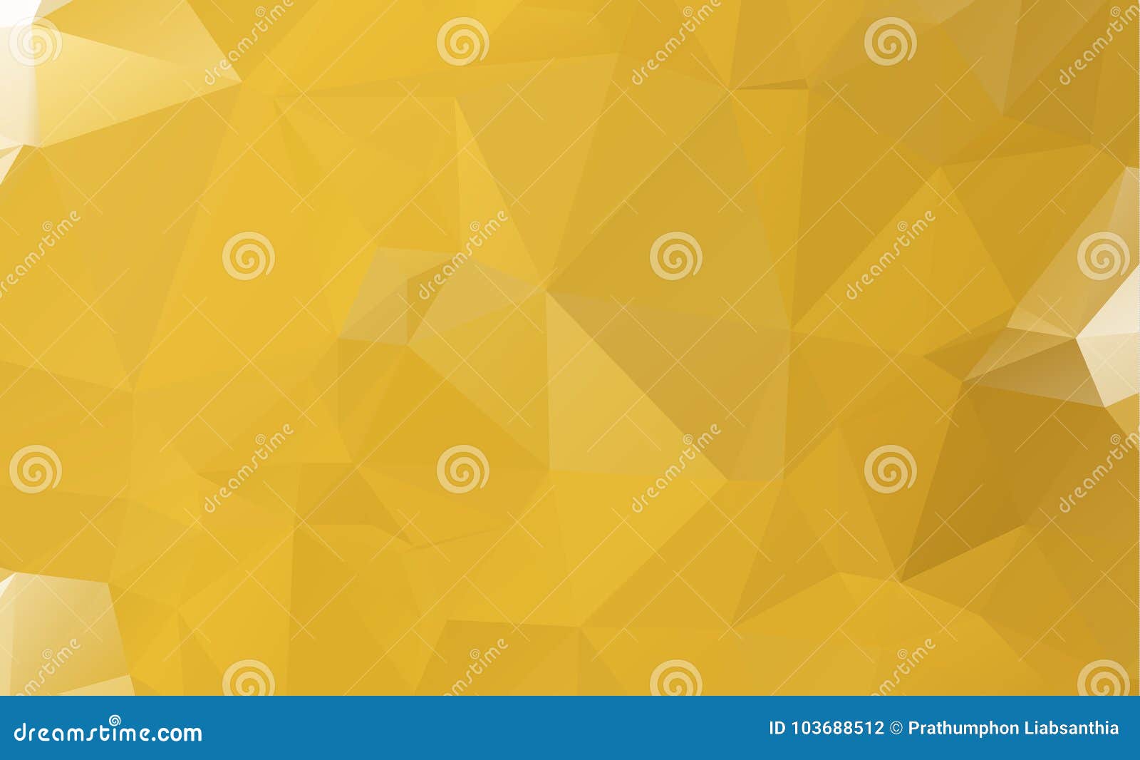 Ight Yellow Pattern. Triangular Template Stock Illustration ...