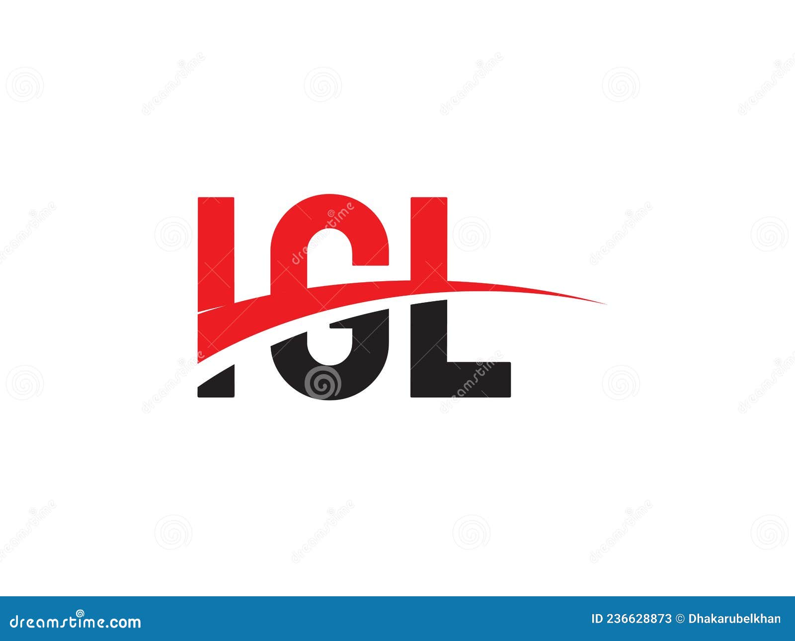IGL Letter Initial Logo Design Vector Illustration Stock Vector ...