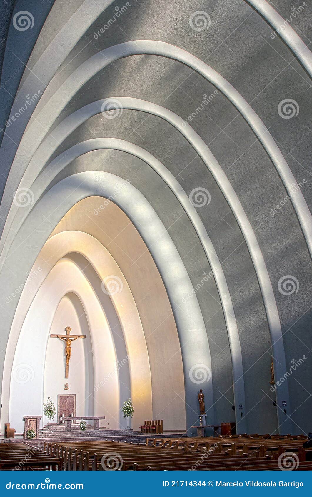 Iglesia De La Catedral De Chillan En Chile Foto de archivo - Imagen de ...