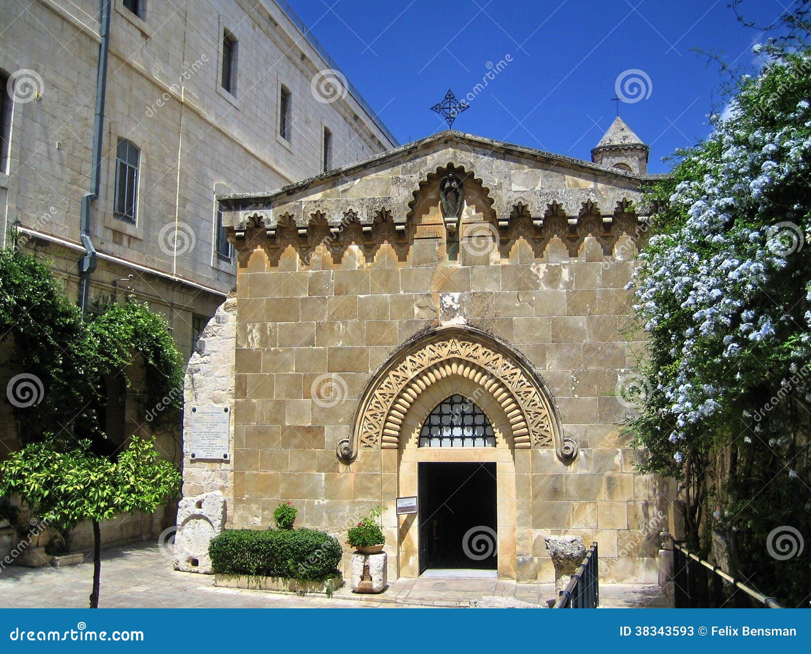 Iglesia de la flagelación imagen de archivo. Imagen de desfile - 38343593