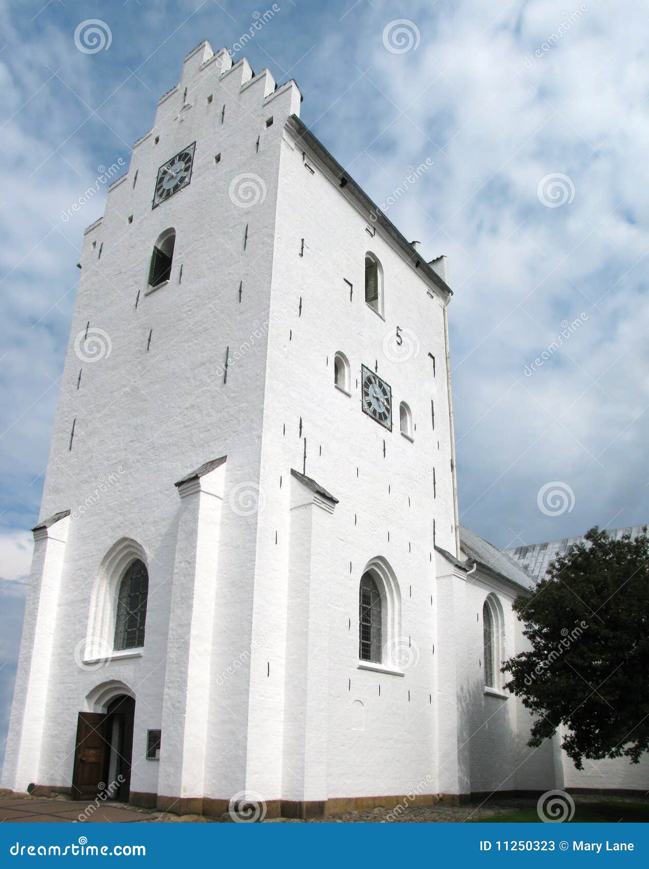 Iglesia de Saeby imagen de archivo. Imagen de edificio - 11250323