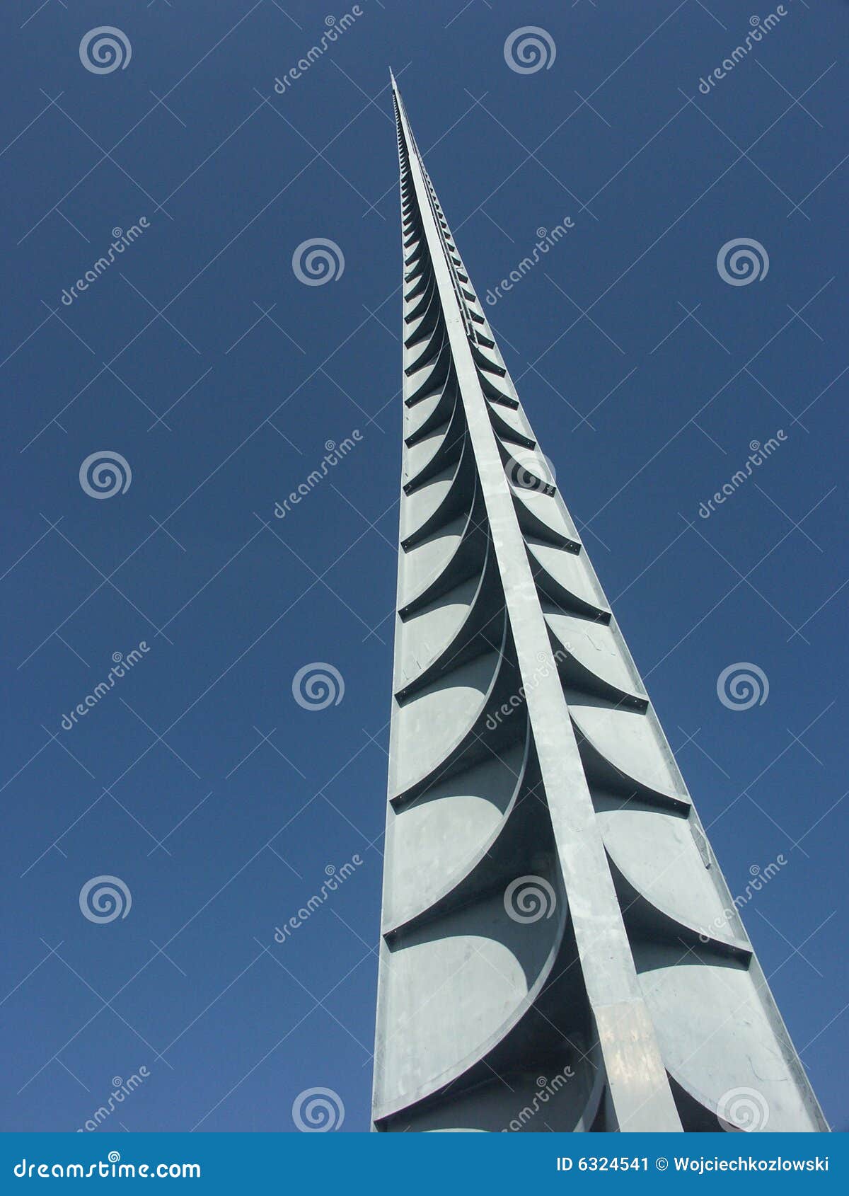 Iglica stock image. Image of metal, spike, monument, metallic - 6324541