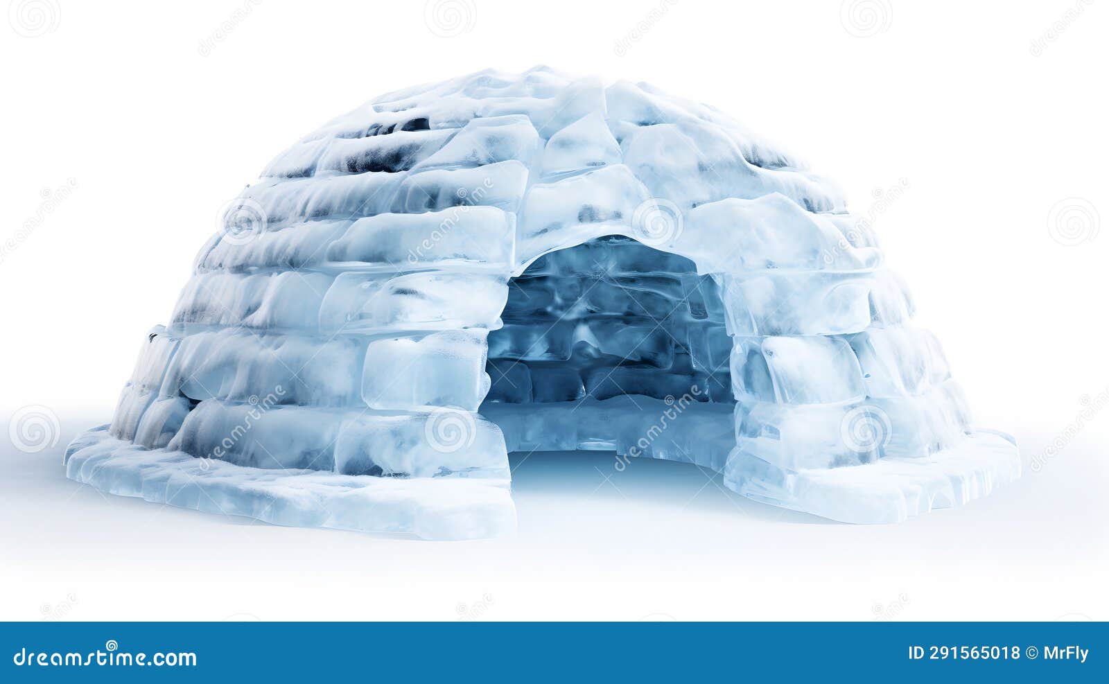 Igloo, Eskimo House Vector Illustration On A White Background ...