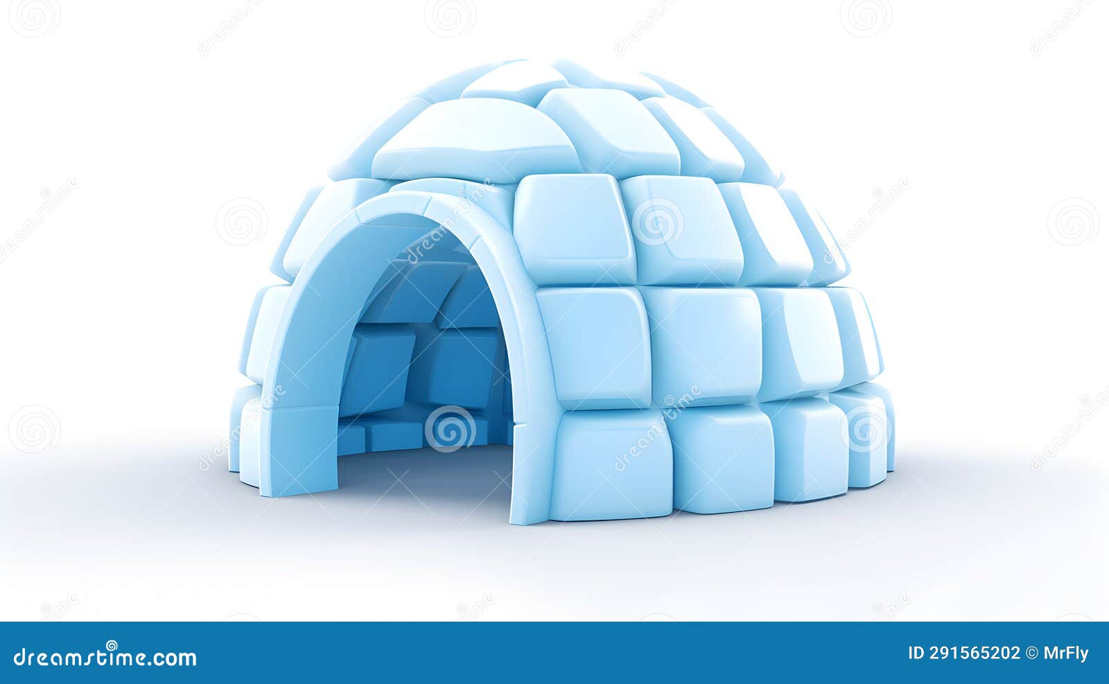Igloo, Eskimo House Vector Illustration On A White Background ...