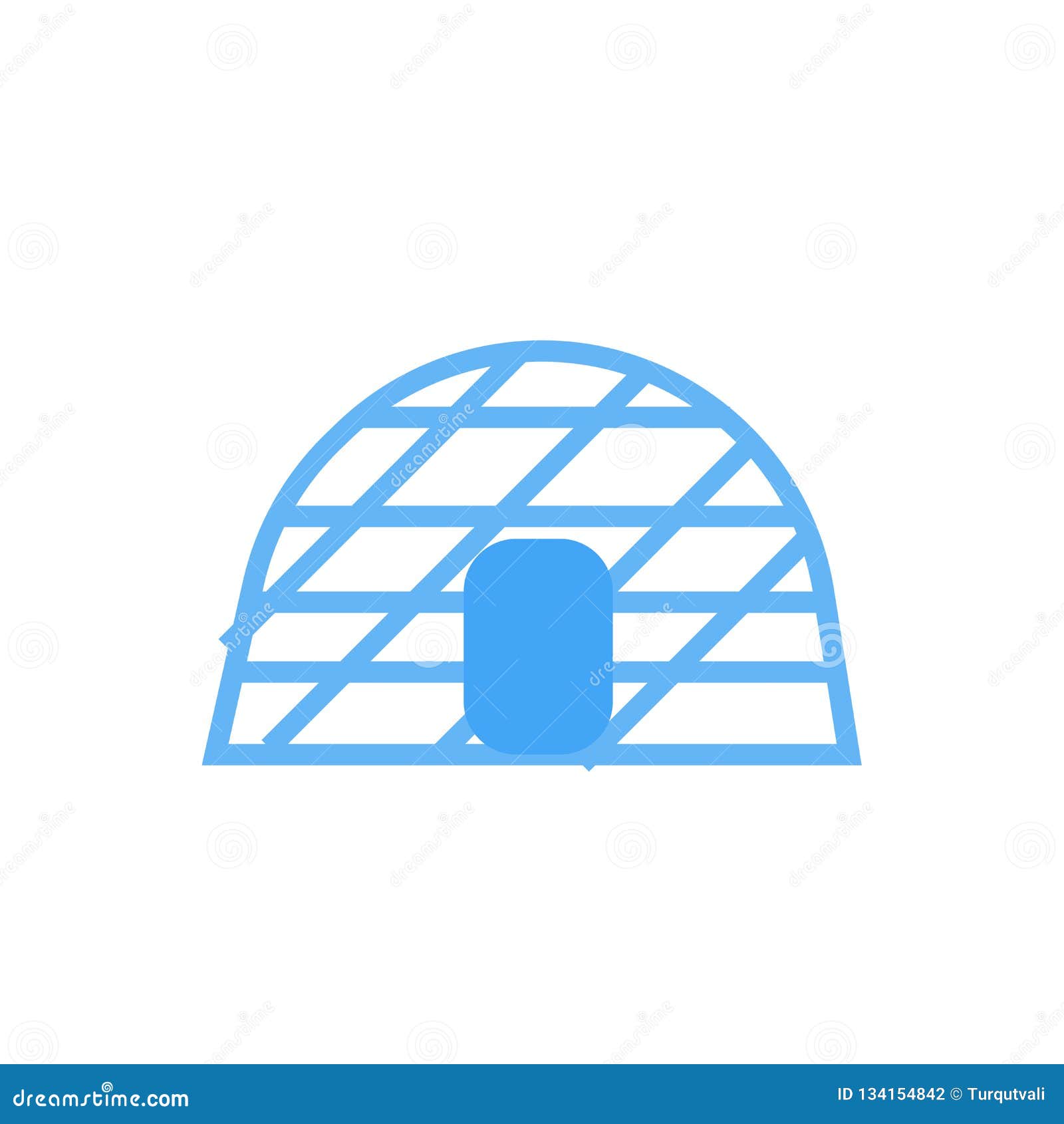 IGLOO LOGO CONCEPT, ICEBERG AND IGLOO BUILDING ILLUSTRATION ...