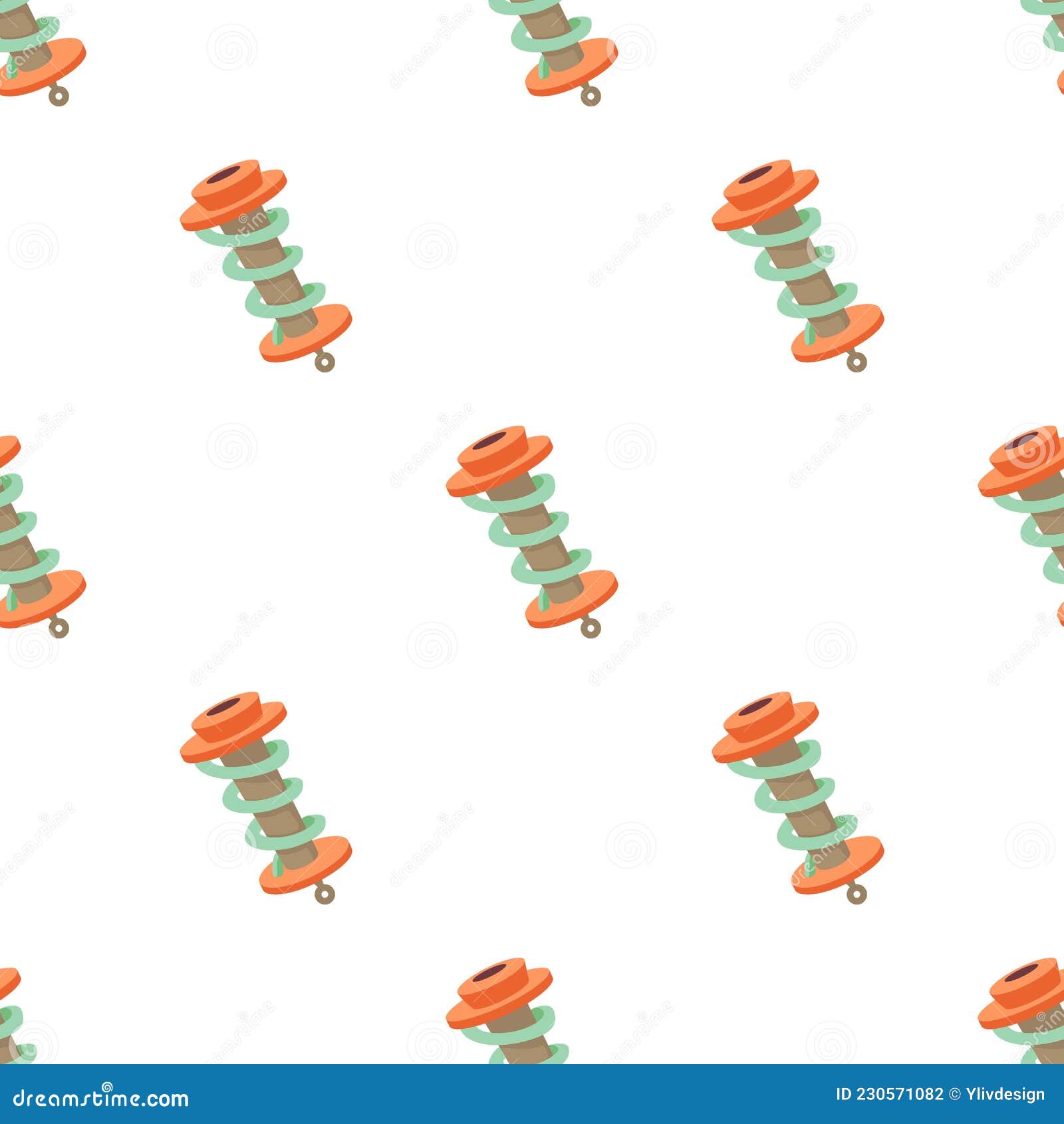 Ignition Coil Pattern Seamless Vector Stock Vector - Illustration of ...