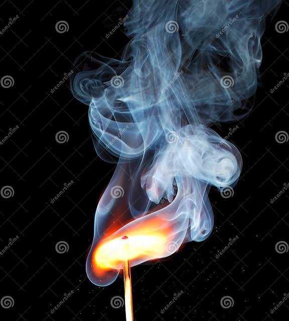 Ignition of match stock image. Image of ablaze, flame - 2417293