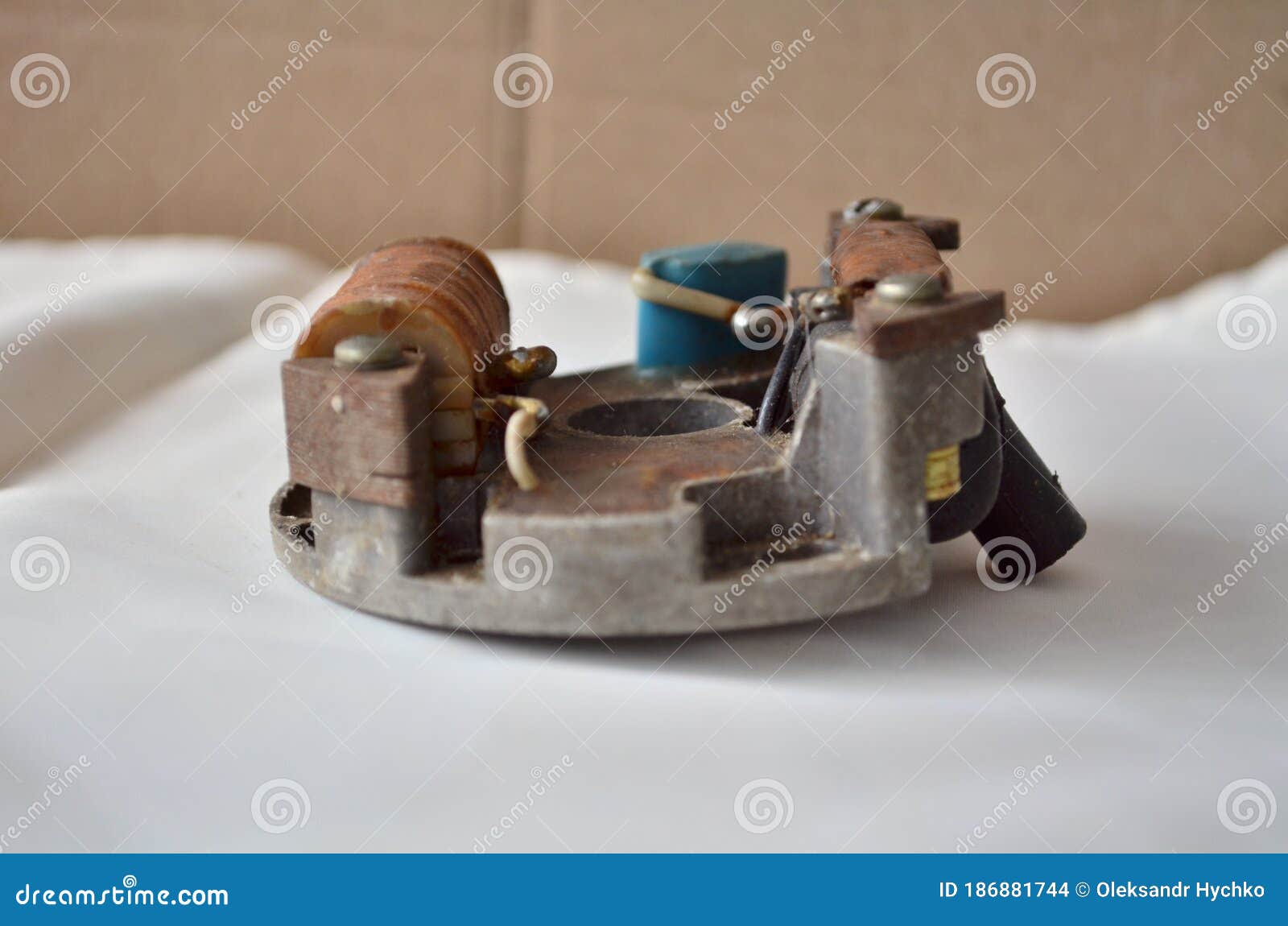 Ignition from an Old Soviet Chainsaw Stock Photo - Image of soviet ...