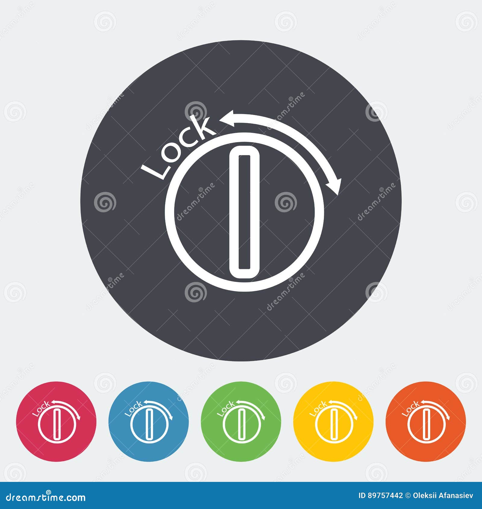 Ignition Circle Fire Cartoon Vector Illustration | CartoonDealer.com ...
