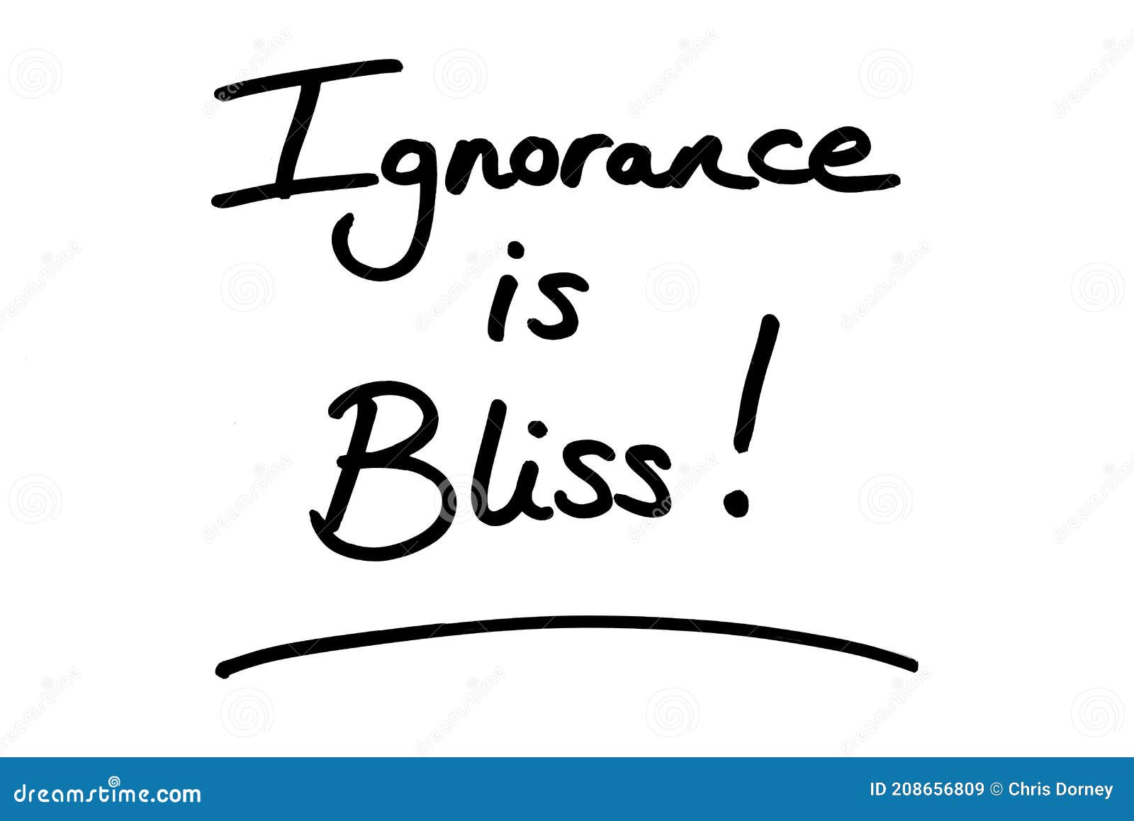 Ignorance Can Blind Our Views And Limit Perspective - Pictured As Word ...