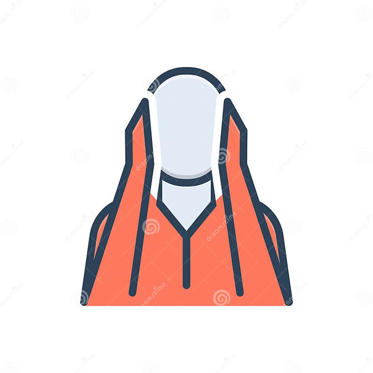 Color Illustration Icon for Ignore, Avoid and Neglect Stock Vector ...