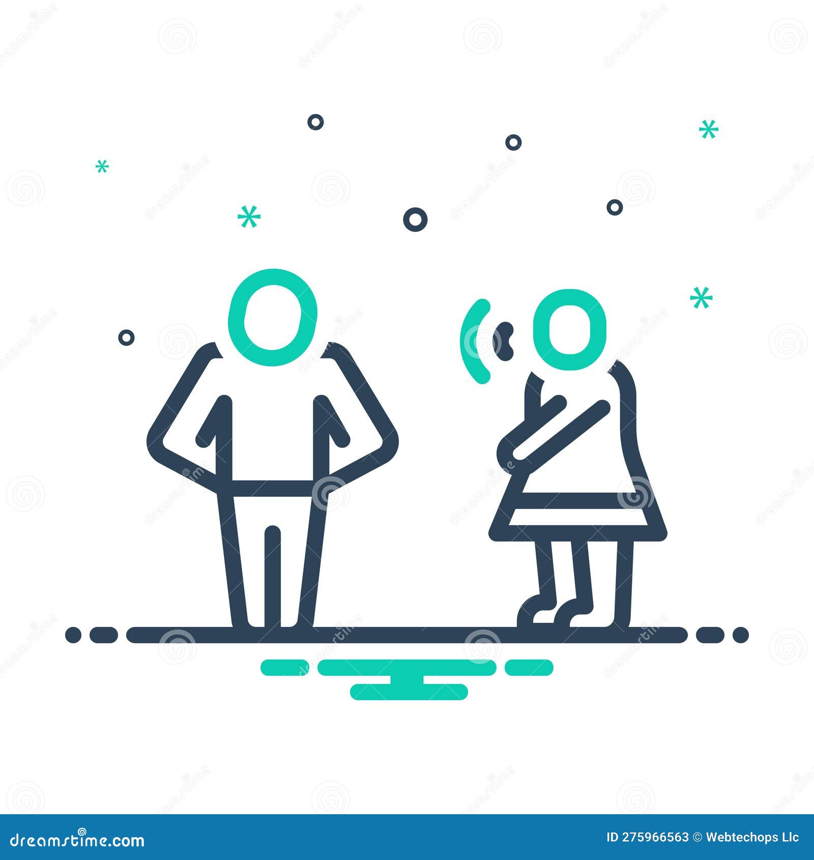 Mix Icon for Ignored, Neglected and Reproach Stock Vector ...