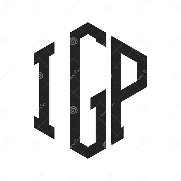 IGP Logo Design. Initial Letter IGP Monogram Logo Using Hexagon Shape ...