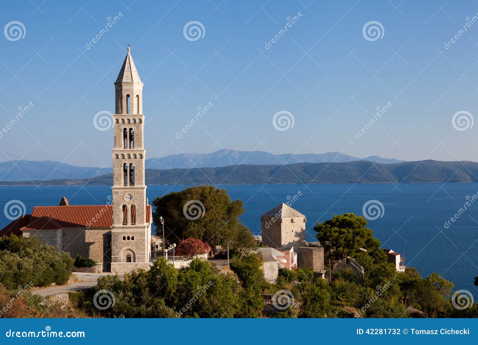 Igrane stock photo. Image of fantastic, dalmatian, house - 42281732