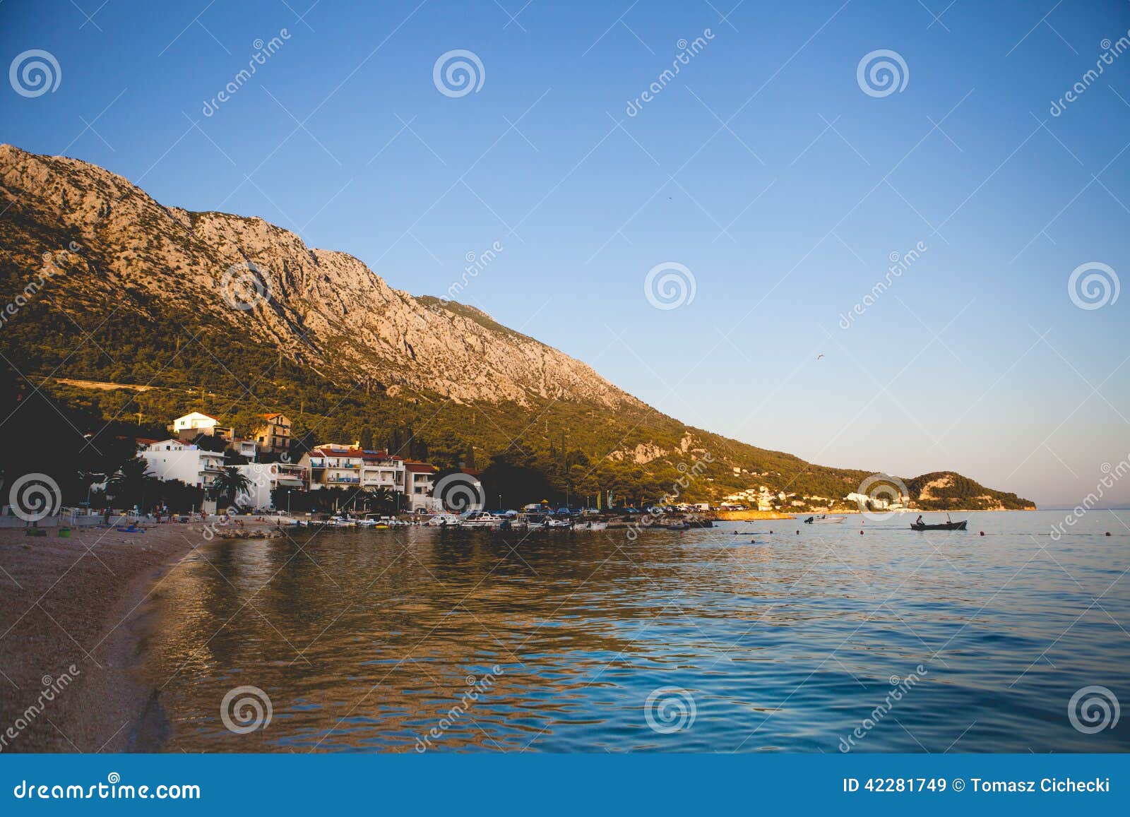 Igrane stock image. Image of high, adriatic, destination - 42281749