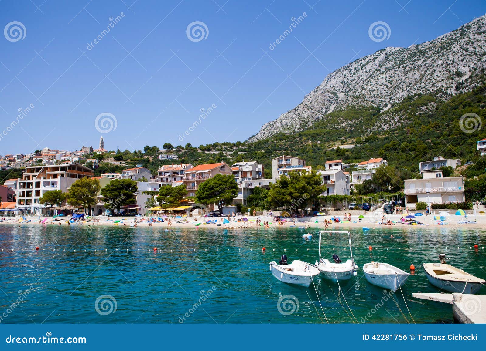 Igrane editorial photo. Image of exotic, dalmatia, color - 42281756