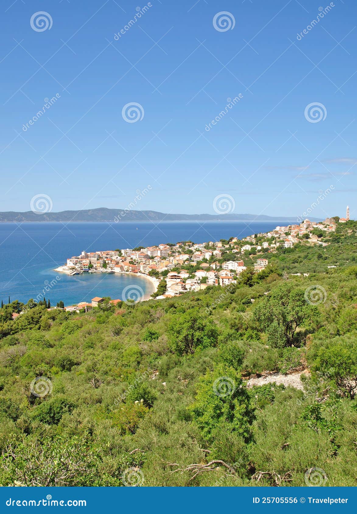 Igrane,Makarska Riviera,Dalmatia,Croatia Stock Photo - Image of ...