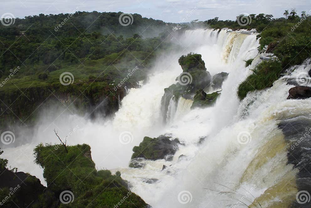 Iguacu waterfall stock image. Image of travel, argentina - 18022465