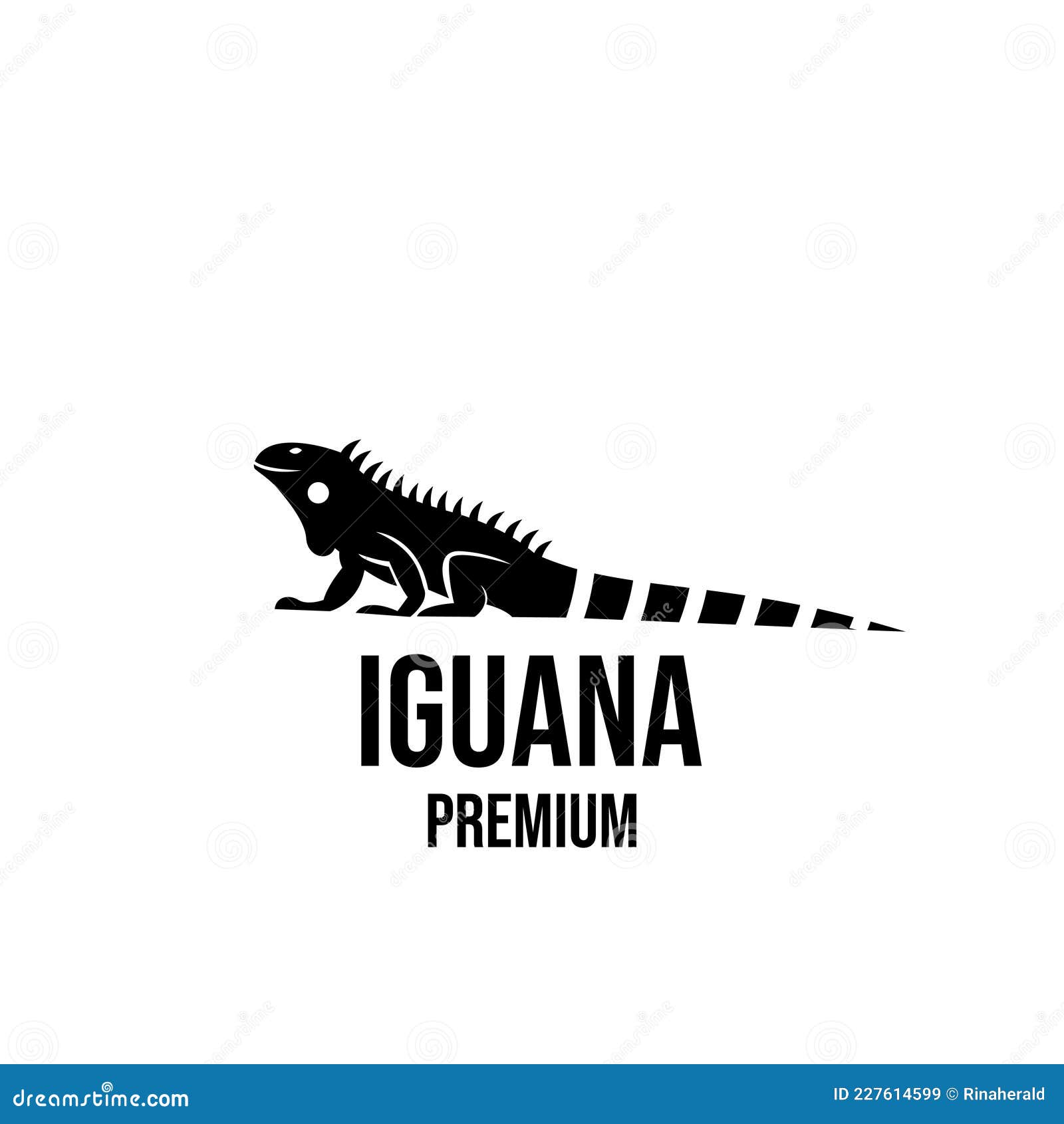 Iguana Logo Icon Design Illustration Stock Vector - Illustration of ...