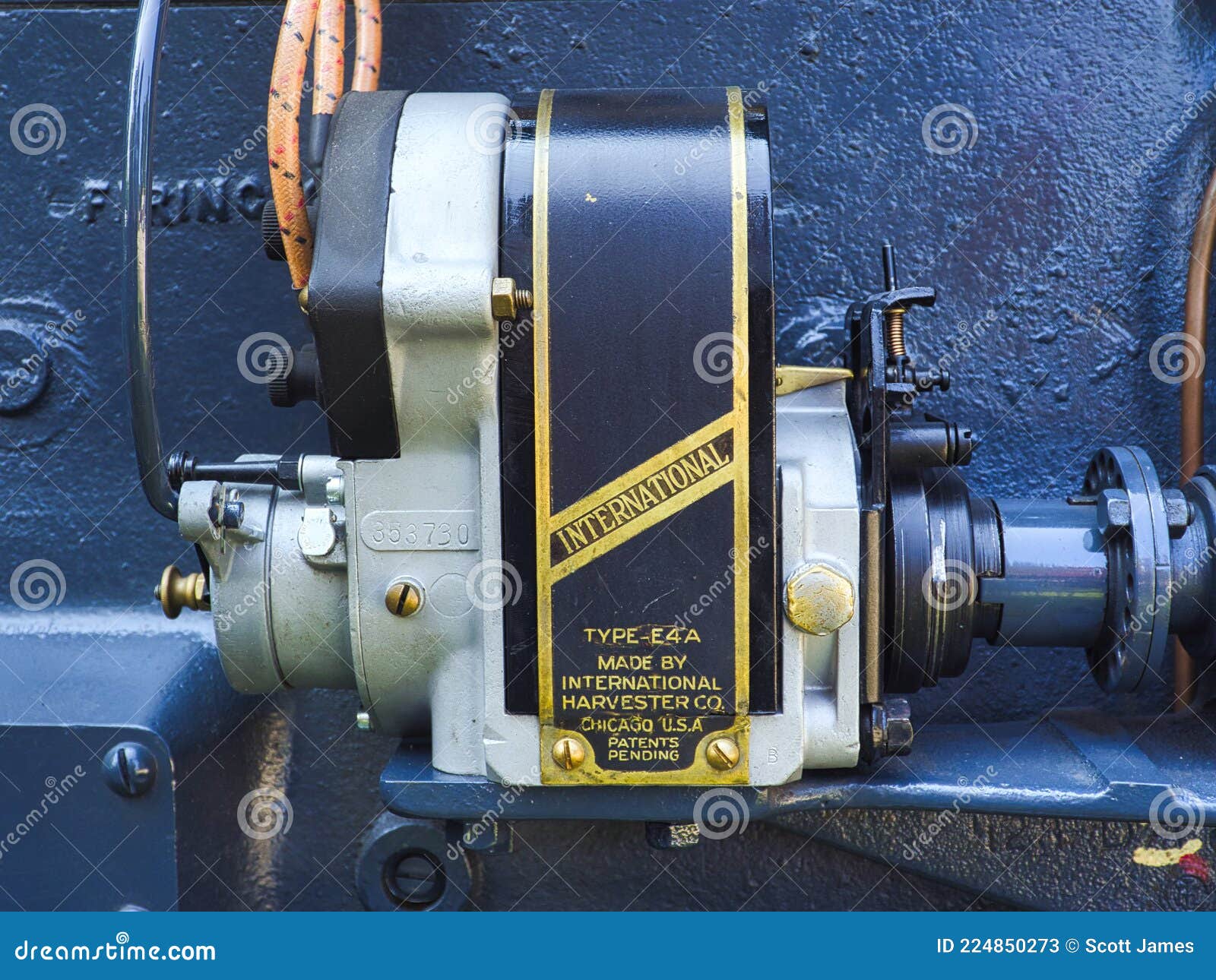 IH International Harvester Magneto Editorial Stock Photo - Image of ...