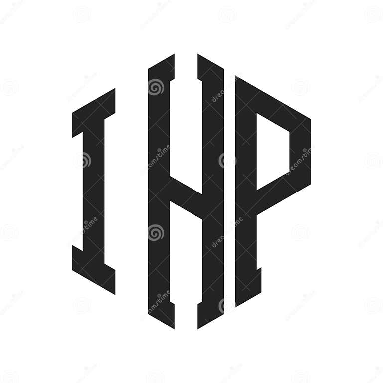 IHP Logo Design. Initial Letter IHP Monogram Logo Using Hexagon Shape ...