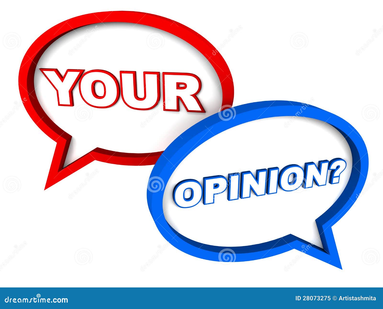 Ihre Meinung stock abbildung. Illustration von feedback - 28073275