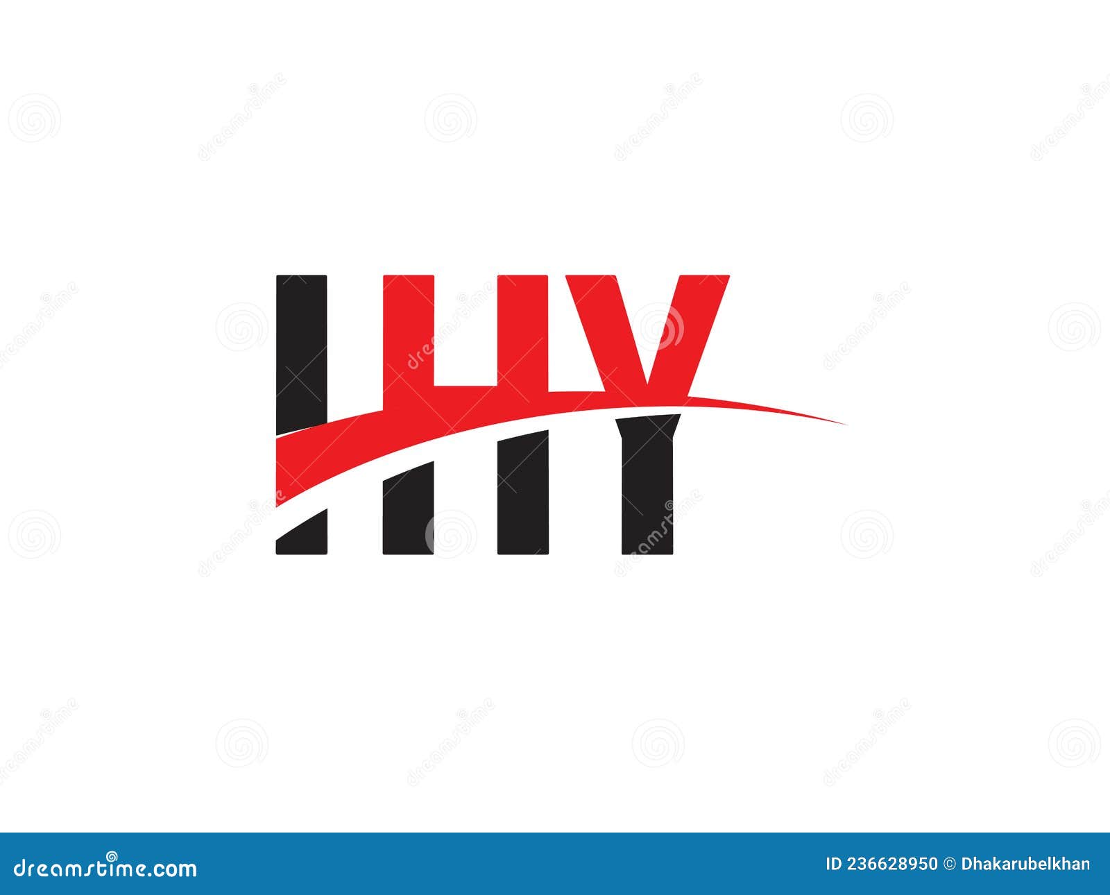 IHY Letter Initial Logo Design Vector Illustration Stock Vector ...