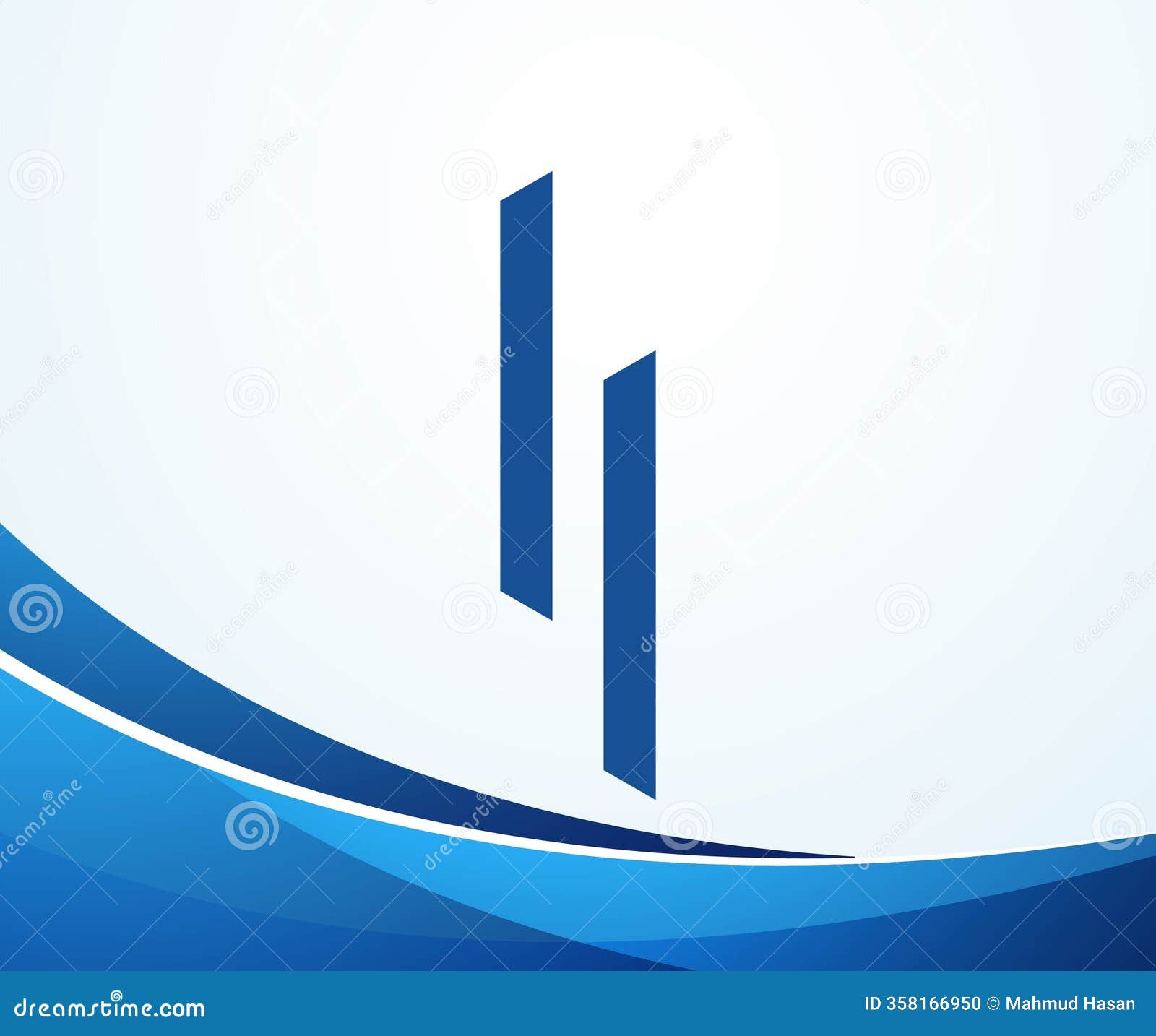 II Alphabet Letter Logo Design Template Elements Vector Illustration ...