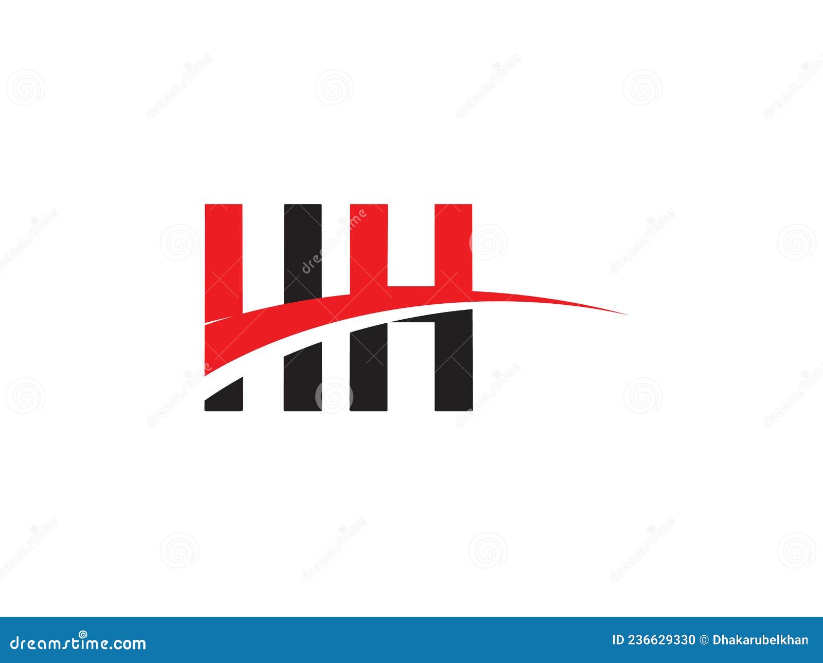 IIH Letter Initial Logo Design Vector Illustration Stock Vector ...