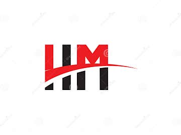 IIM Letter Initial Logo Design Vector Illustration Stock Vector ...