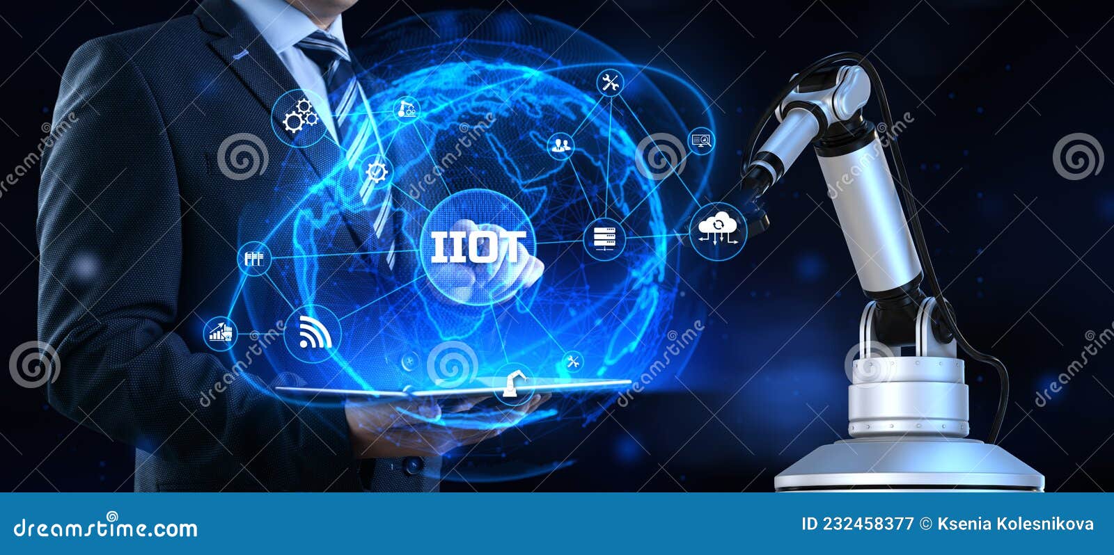 IIOT Industrial Internet of Things . Business Industrial Technology ...