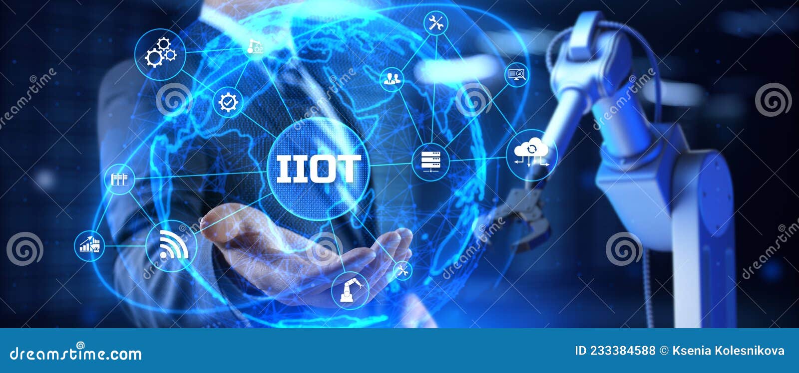 IIOT Industrial Internet of Things . Business Industrial Technology ...