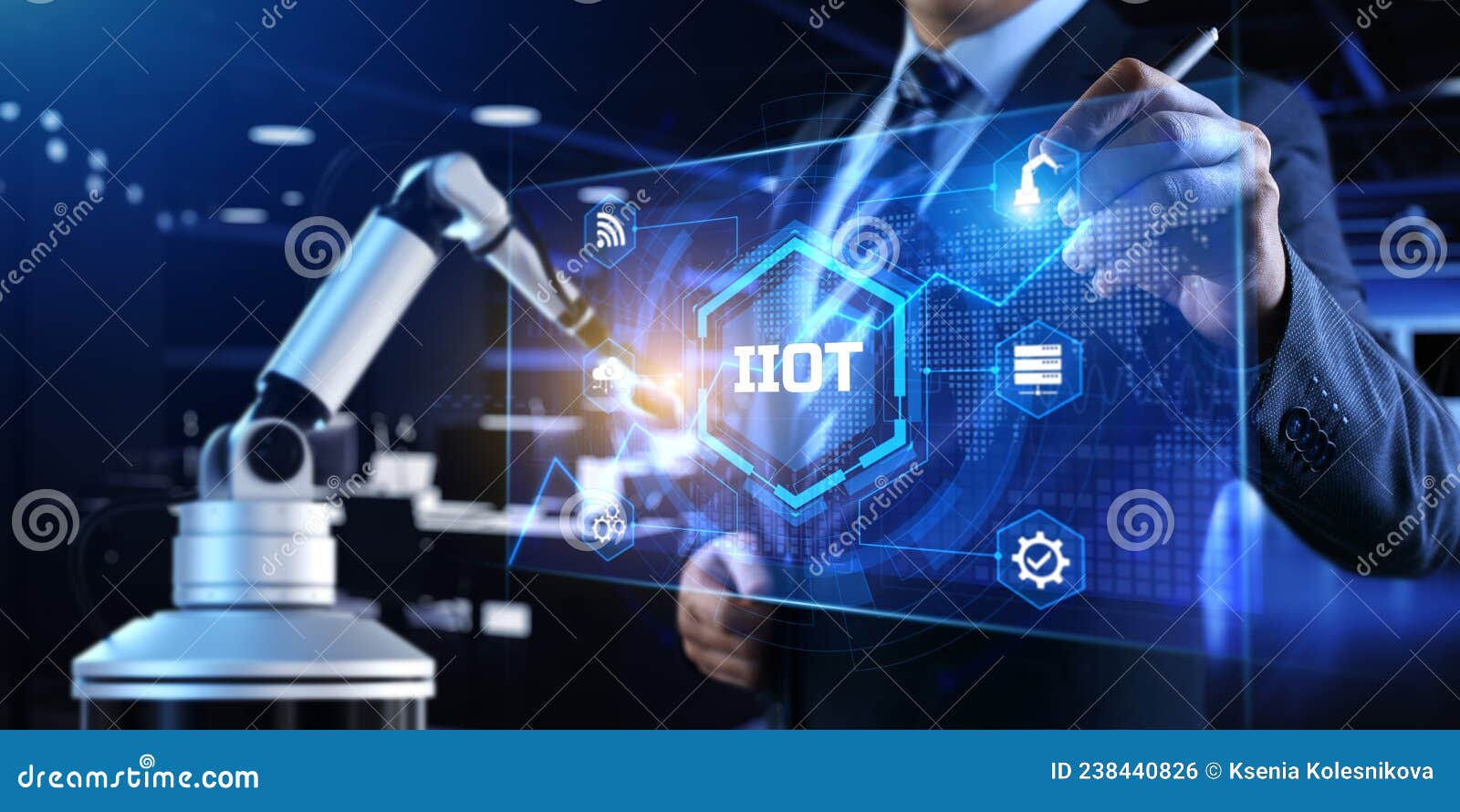 IIOT Industrial Internet of Things . Business Industrial Technology ...