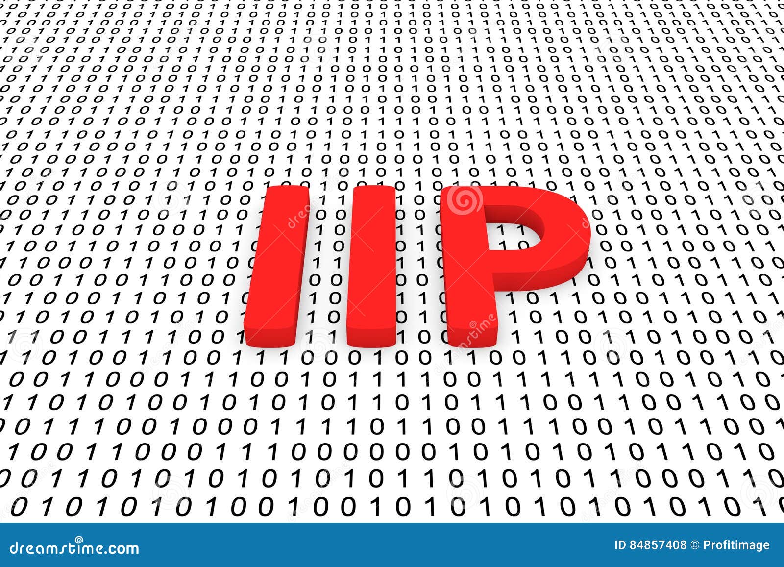 Iip stock illustration. Illustration of data, code, network - 84857408