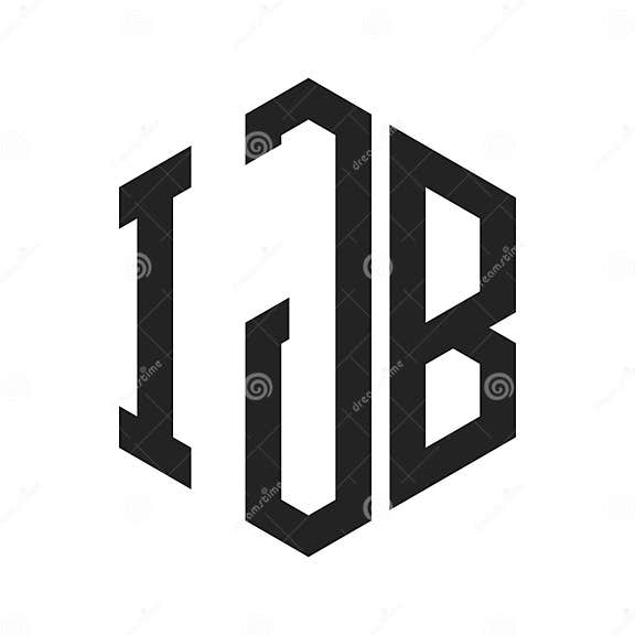 IJB Logo Design. Initial Letter IJB Monogram Logo Using Hexagon Shape ...