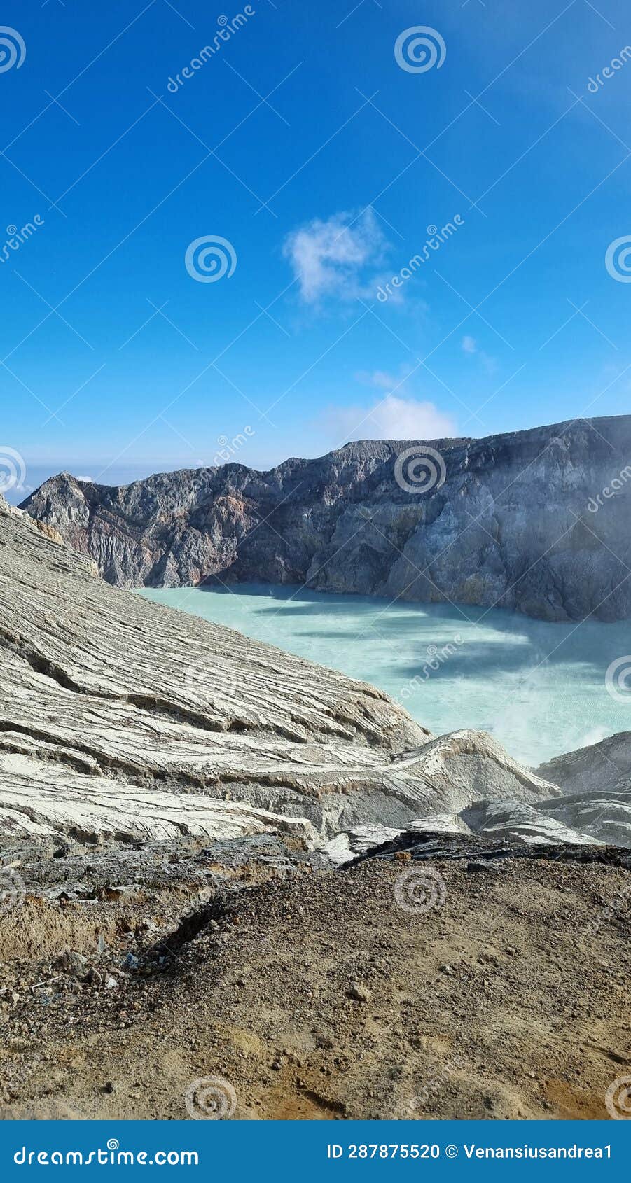 Sulfur Volcano In Japan Royalty-Free Stock Photo | CartoonDealer.com ...