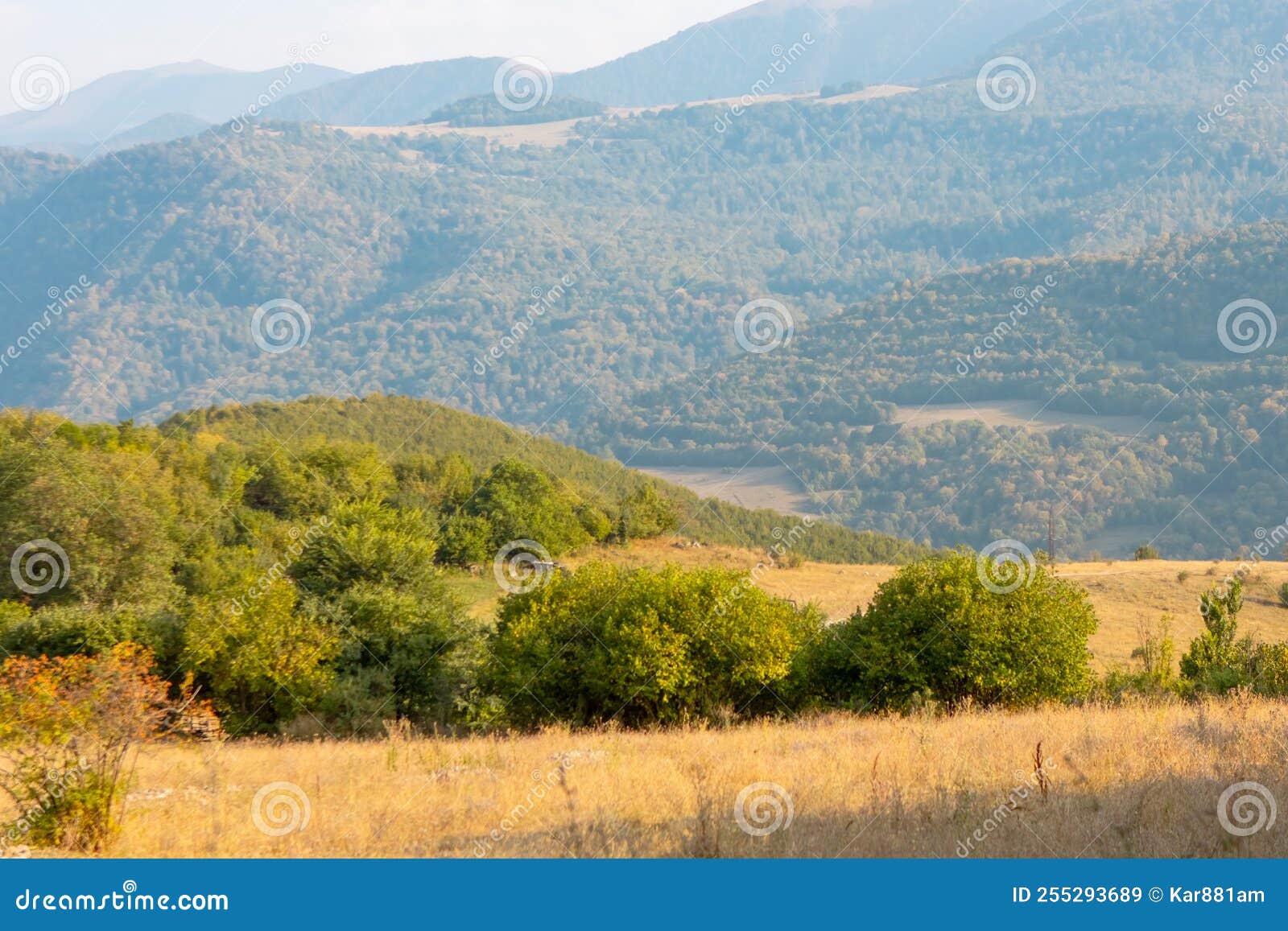 Ijevan Mountains, Fall Mountains Landscape Armenia Stock Image - Image ...