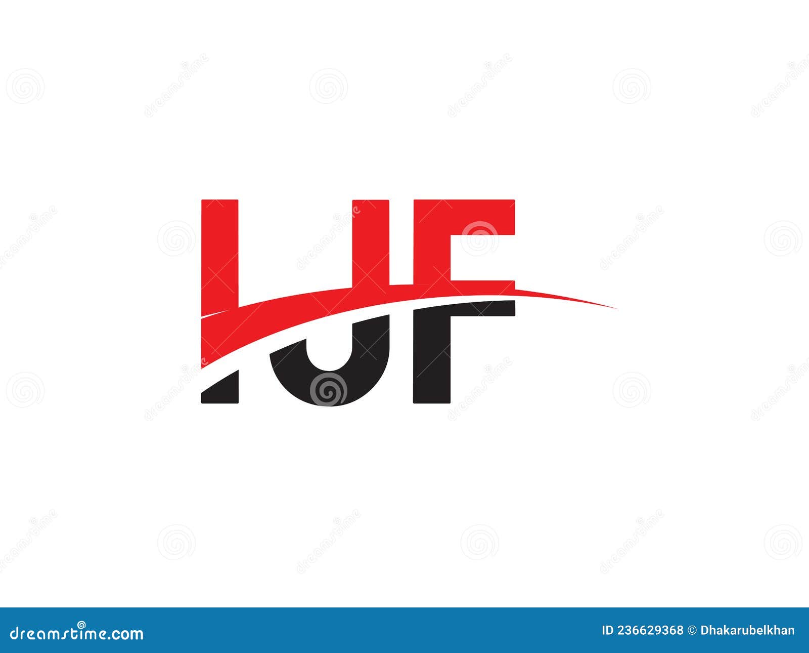 IJF Letter Initial Logo Design Vector Illustration Stock Vector ...