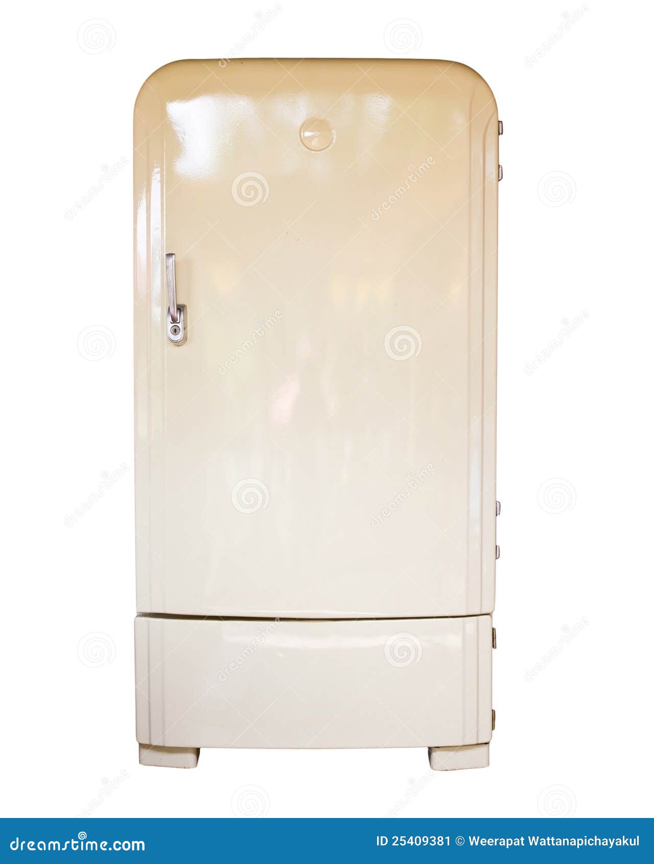 Ijskast stock afbeelding. Image of diepvriezer, groot - 25409381
