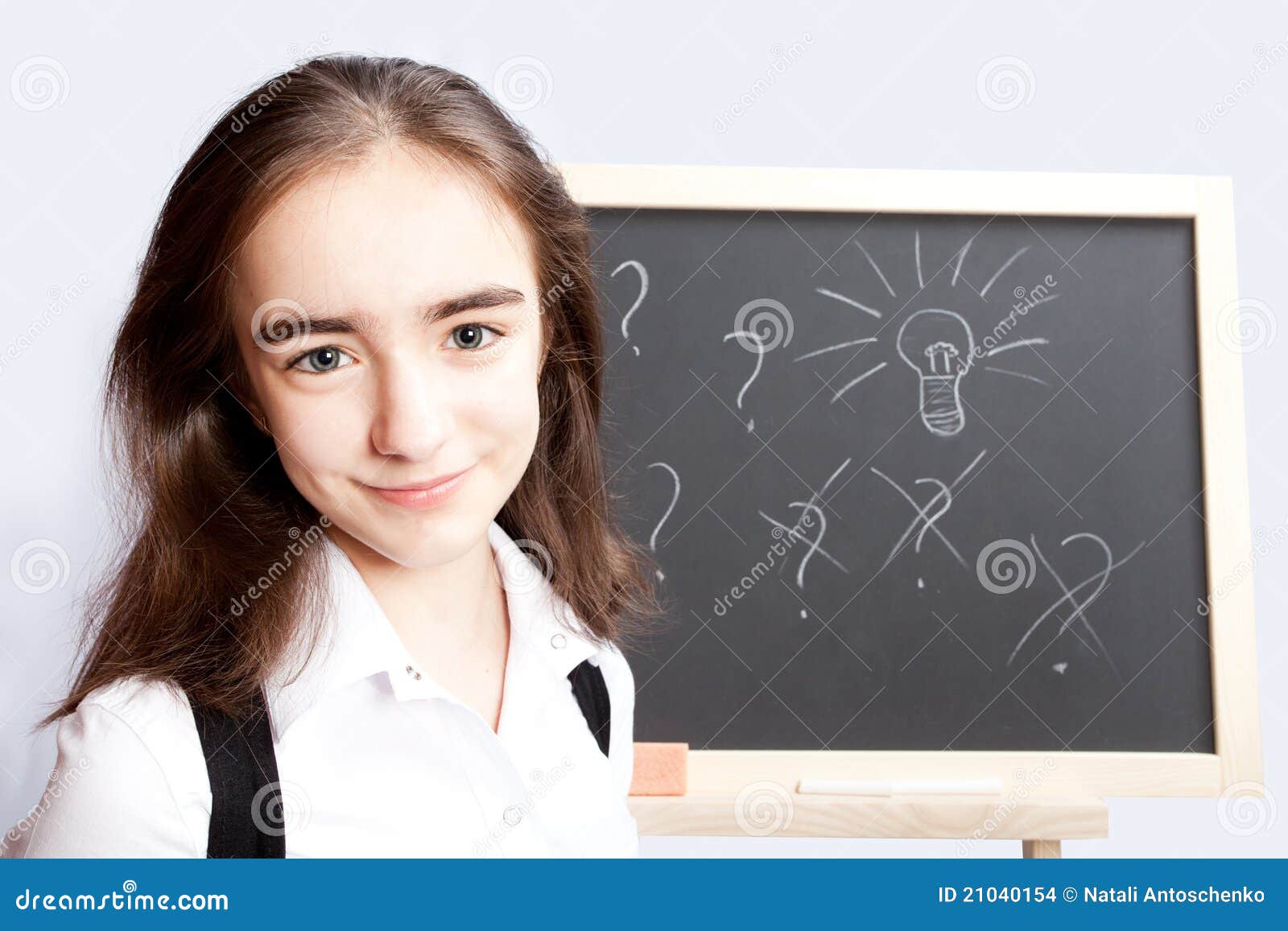 Ik heb een goed idee stock foto. Image of geluk, besluit - 21040154