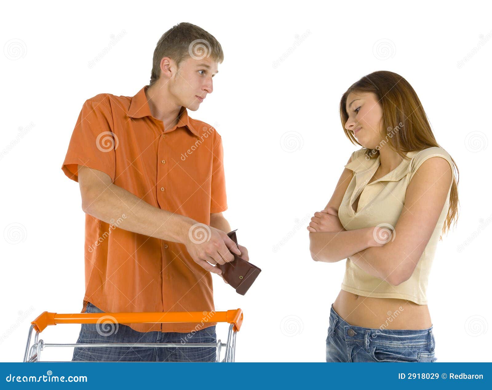 Ik heb geen geld stock afbeelding. Image of kijk, consument - 2918029