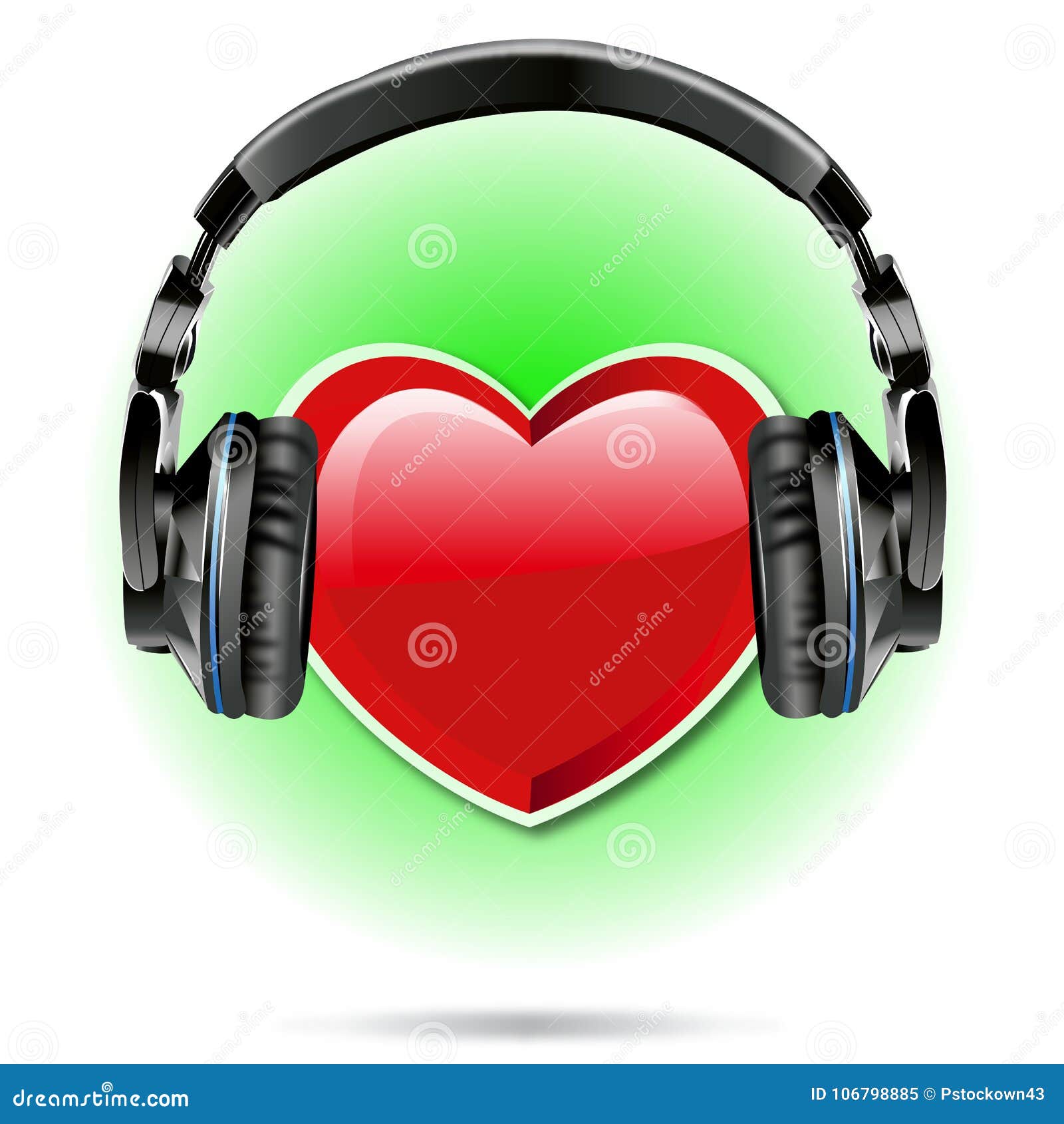 Ik Houd Van Muziek 2 Sloeg Vector Vector Illustratie - Illustration of ...