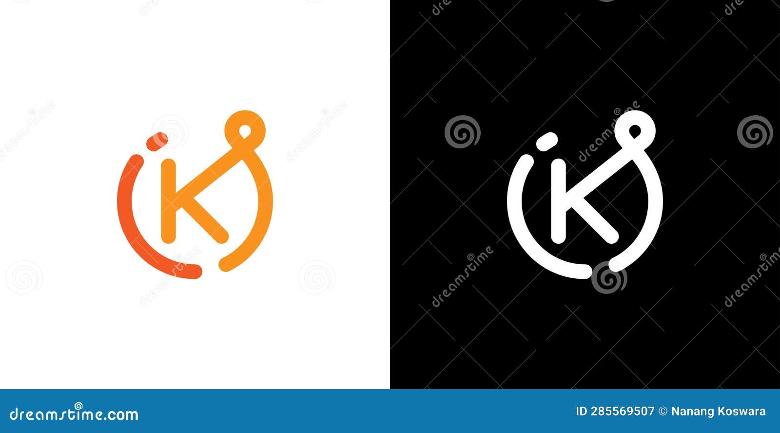 Ik Letter Logo Design, Ik Monogram Initials Letter Logo Concept ...