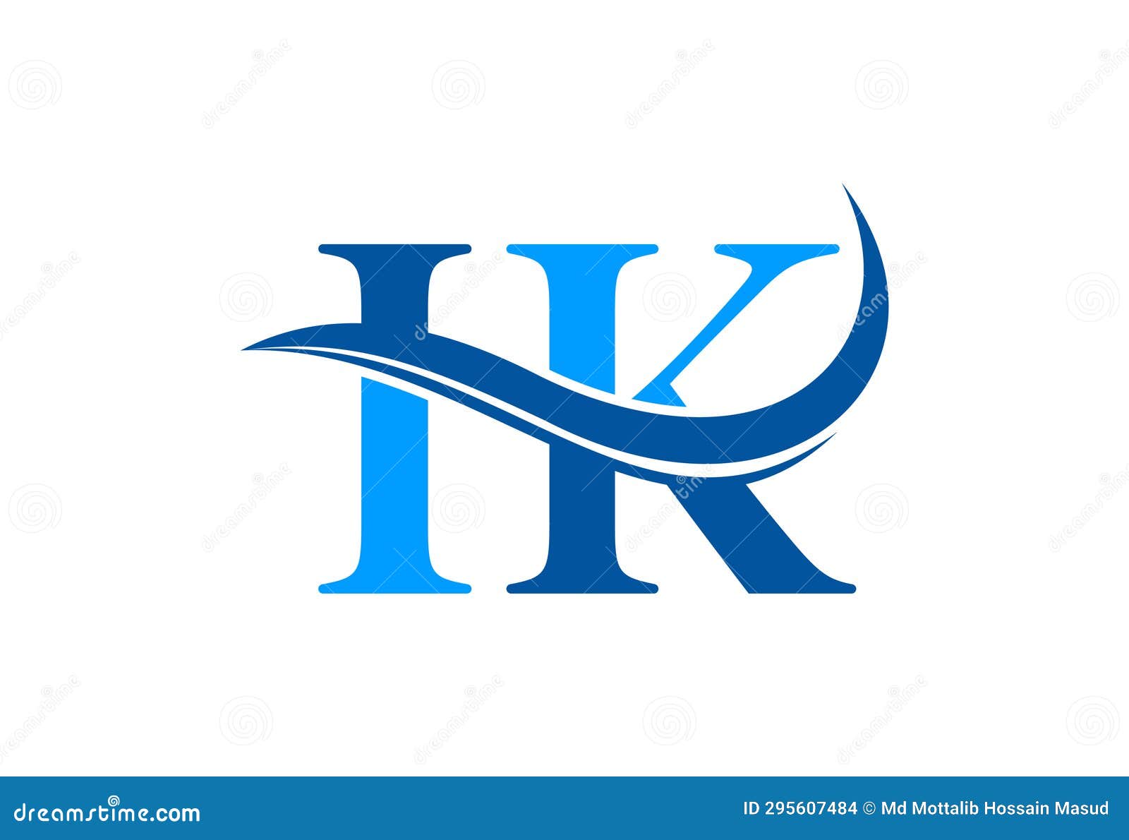 IK Letter Logo Design, Vector Illustration Stock Vector - Illustration ...