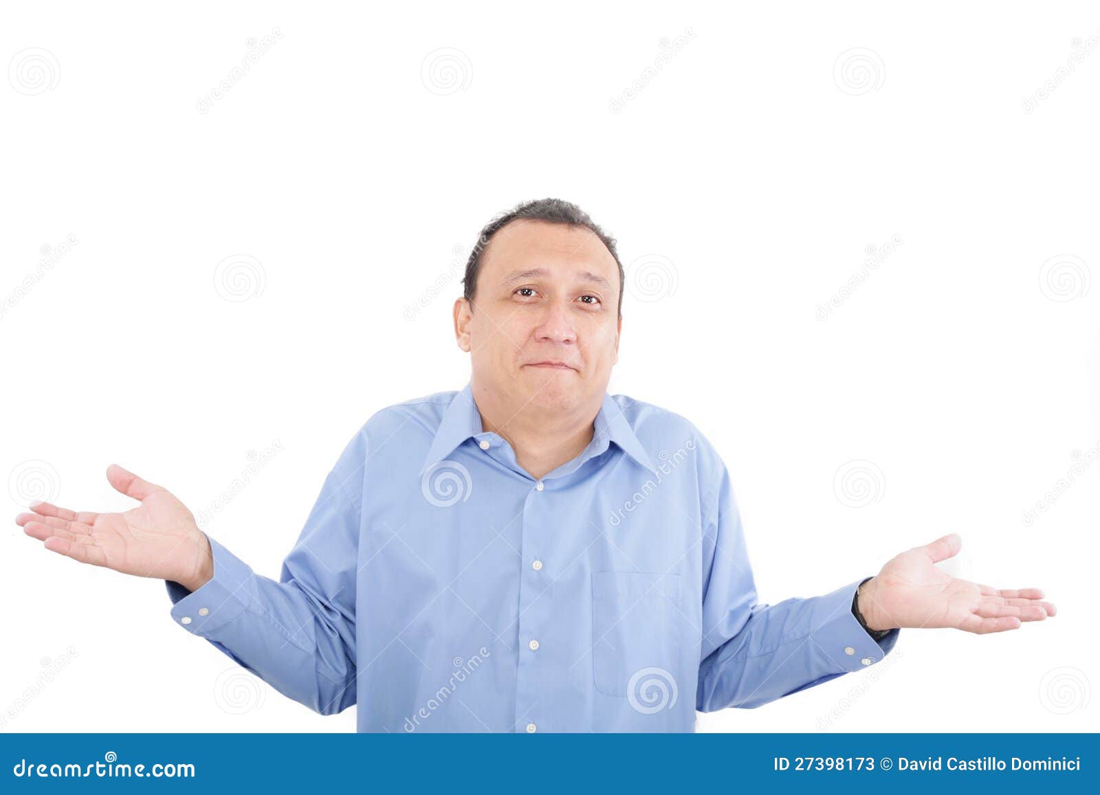 Ik weet niet het stock afbeelding. Image of overhemd - 27398173