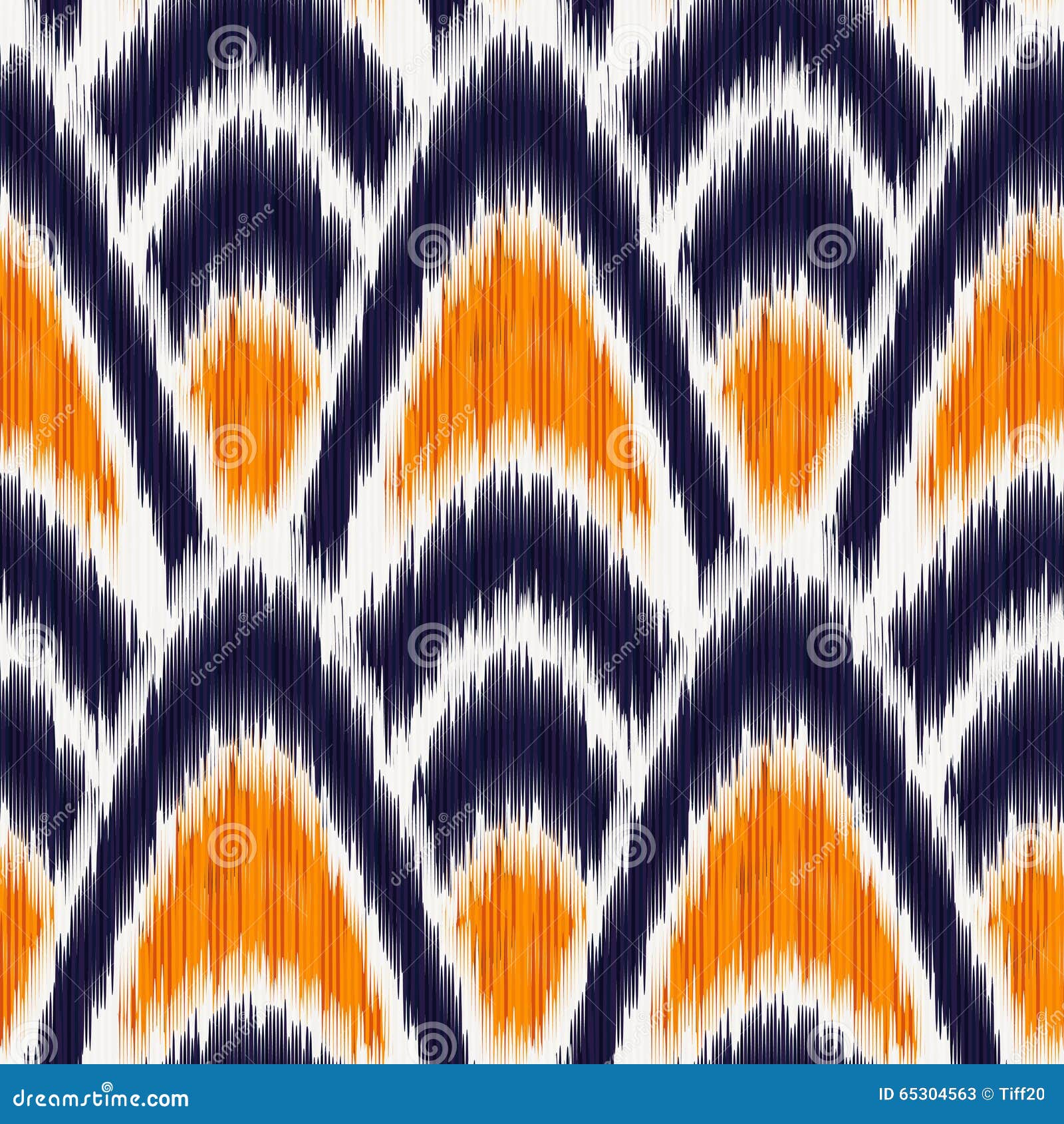 Ikat Pattern stock vector. Illustration of print, fashion - 65304563