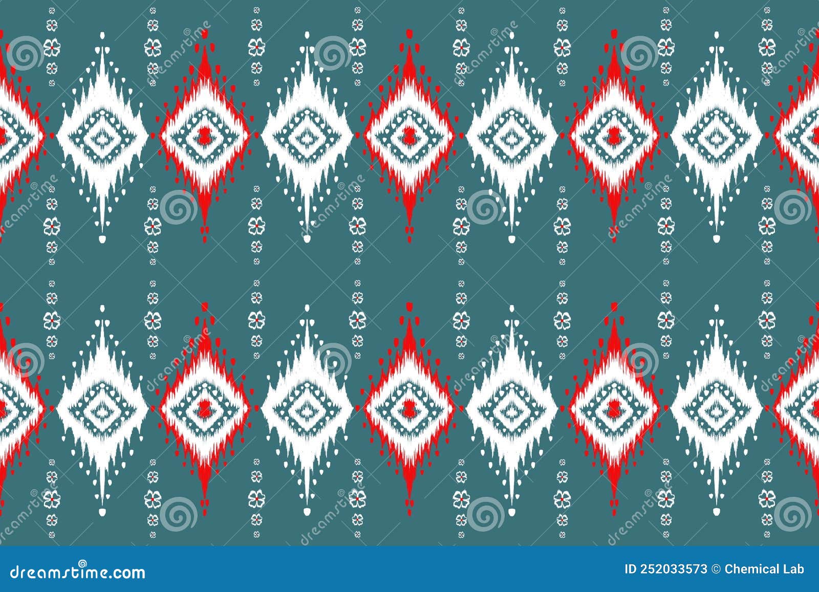Ikat Printing Textile Pattern Wallpaper, Abstract for Textile Design ...